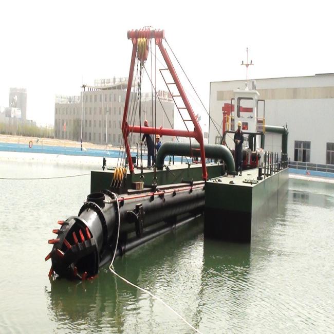 Siemens PLC 6inch Cutter Suction Mud Dredger with Low Price