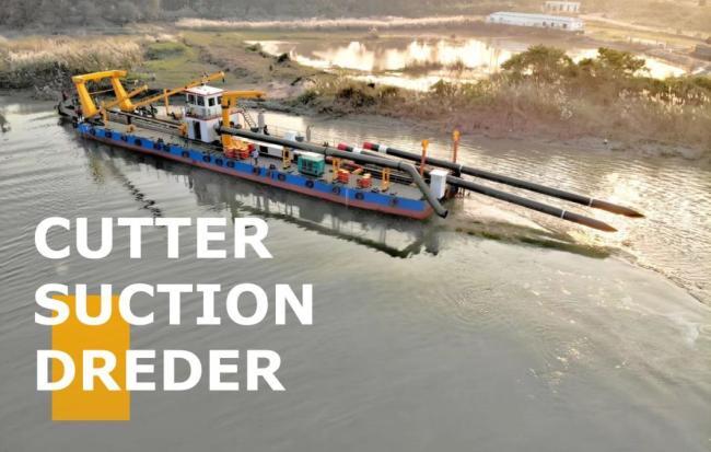 Diesel Engine Water Flow 6000m3 Dredger for Efficient Dredging Operations