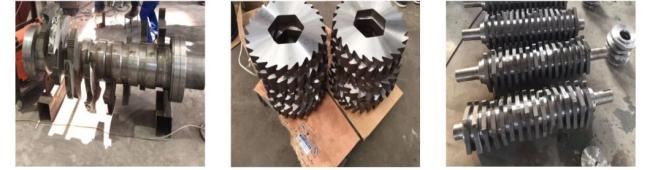 Multi-Function Shredder for Plastic Wood Rubber Tyre Scrap Metal Recycling