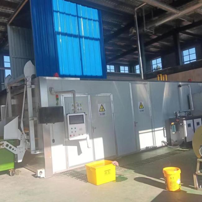 Hazardous Medical Waste Microwave Disinfection Treatment Machine with Crushing System