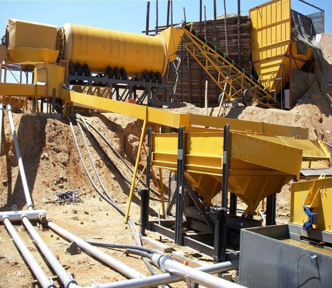 Land Mining Gold and Diamond Machinery with Jigger