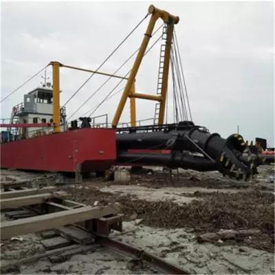 China Maximum Dredging Depth 13m Diesel Engine 16 Inch River Sand Dredger with Hydraulic System for sale