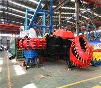 China 400m3/H Solid Capacity 14 Inch Cutter Suction Dredger for River Sand Mud for sale
