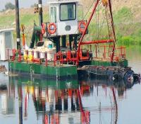 China 400m3/H Solid Capacity 14 Inch Cutter Suction Dredger for River Sand Mud for sale