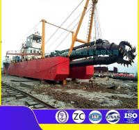 China Diesel Engine 8 Inch Cutter Suction Dredger with Hydraulic Pump for sale