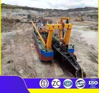 China Engine Power 750kw Solid Capacity 1050m3 Fuel Tank 53t Mud Dredger for sale