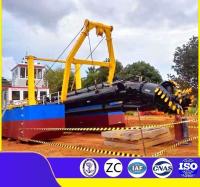 China Engine Power 750kw Solid Capacity 1050m3 Fuel Tank 53t Mud Dredger for sale