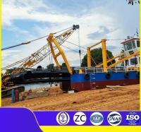 China Engine Power 750kw Solid Capacity 1050m3 Fuel Tank 53t Mud Dredger for sale