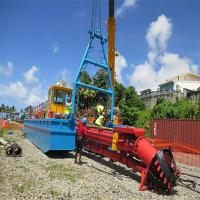 China Rexroth Hydraulic Pump River Sand Dredger with Cumins Engine for sale