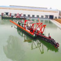 China Hydraulic Control Mud Suction Pump Cutter Suction Dredger for sale