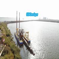 China Hydraulic Control Mud Suction Pump Cutter Suction Dredger for sale
