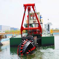 China River Sand Cutter Suction Dredger with Underwater Mud Pump for sale