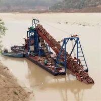Quality Chain Bucket River Diamond Dredger for Lake Gold for sale