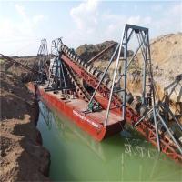 China Bucket Chain Mining Dredger for River Gold and Diamond for sale