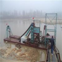 China Bucket Chain Mining Dredger for River Gold and Diamond for sale