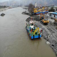 China Multi Function Service Working Boat with Diesel Engine Power for sale