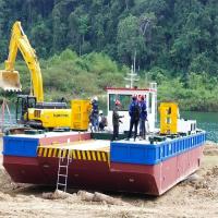 China Double Propeller Service Working Boat for Cutter Suction Dredger for sale