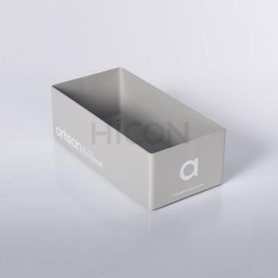 Cina La sala d'esposizione della piastrella di ceramica visualizza la marca su ordinazione Logo Metal Tile Box di idee in vendita