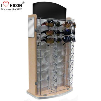 China Sunglasses Display Reading Glasses Rack Countertop Eyewear Showcase 2 - Sided for sale