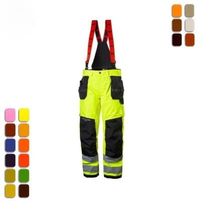 Cina Pantaloni impermeabili Hi Vis di colore arancione Pantaloni da lavoro Hi Vis personalizzati in vendita
