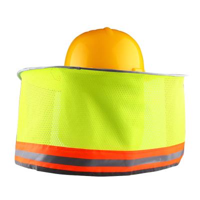 Cina 100% poliestere cappello rigido accessori ombra solare arancione bordo pieno in vendita