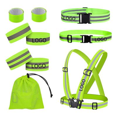China Banda refletiva Veste de cinto Hi Vis Para corrida noturna Ciclismo Trabalho à venda
