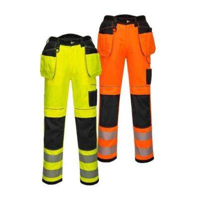 Cina Pantaloni di sicurezza riflettenti SGS Pantaloni lavabili ODM ad alta visibilità in vendita