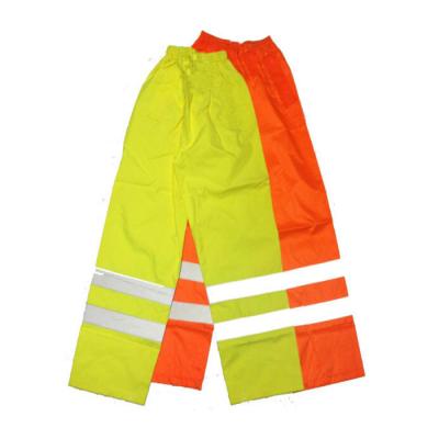 Cina Pantaloni di sicurezza gialli a prova di vento con chiusura a cerniera in vendita