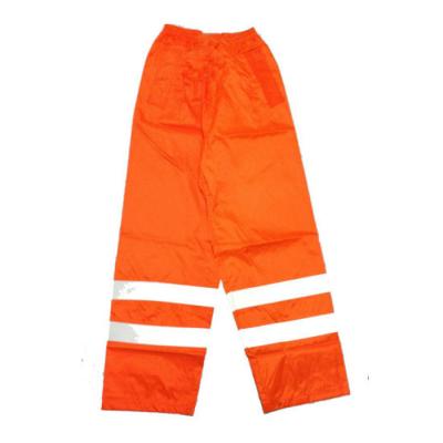 Cina Pantaloni di sicurezza gialli a prova di vento con chiusura a cerniera in vendita