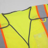 China Breathable Reflective Safety Vests for sale