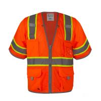 China Polyester Reflective Safety Vests for sale