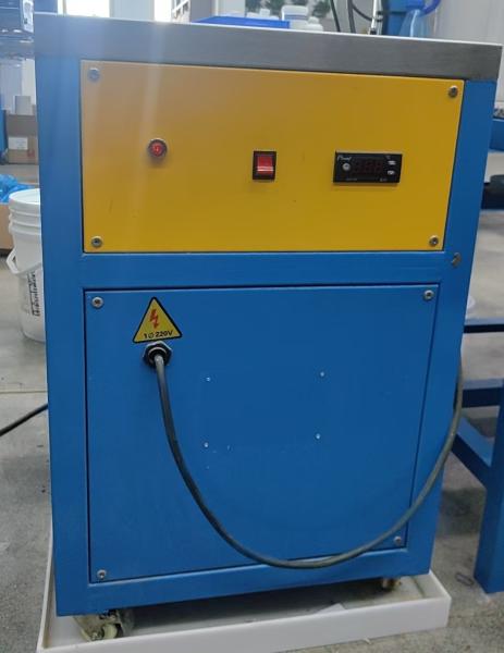 Quality Innovative Silicone Label Machine With Mold Freezer For Fast And Consistent Garment Label Production for sale