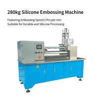 China 280kg Silicone Embossing Machine Featuring Embossing Speed 2 Pcs per min Suitable for Durable and Silicone Processing for sale