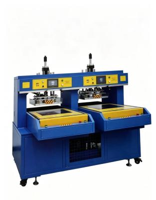 China KY-0205 Dual Head Hydraulic Garment Embossing Machine with Precise Temperature Control, Adjustable Pressure, and Digital Control Panel for sale