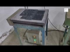 Professionele inktstempel voor embossing van stoffen met een aangepast ontwerp