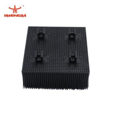 Bristle Auto Cutter Parts Brush 100x100x42mm Poly Material Blue / Black Color