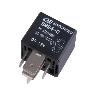 Китай реле SPDT 12V 80A автомобильное загерметизировало BM94 - 12VDC - c - b - s для счищателя лобового стекла продается