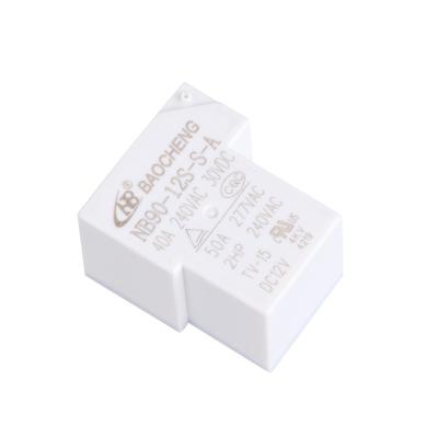 中国 PCBの台紙12V 50AのリレーSPST SPDT NO 2.5KVはNB90-12S-S-A 1の形態Aのリレーを密封した 販売のため