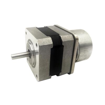China 4-lead 2phase NEMA17 Stepper Motor with brake motor torque 0.2N.m(29oz-in) 1.5A à venda