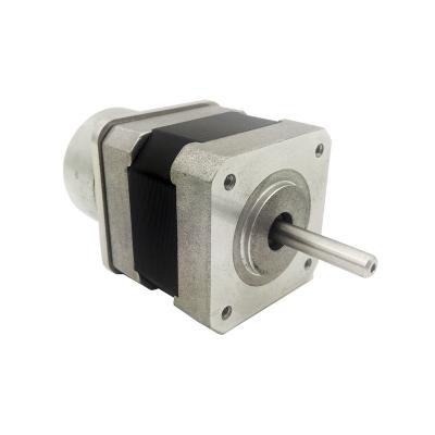 China 4-lead 2phase NEMA17 Stepper Motor with brake motor torque 0.4N.m(57oz-in) 1.5A à venda