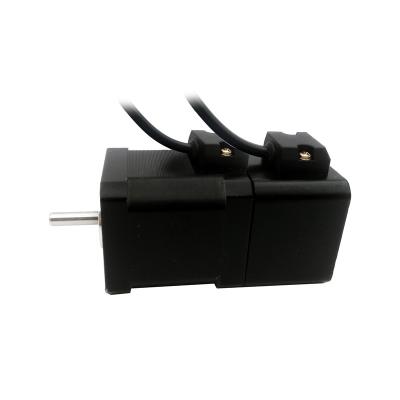 China 2phase NEMA17 Stepper Motor with permanent magnet brake motor torque 0.6N.m(86oz-in) 1.5A 4-lead à venda