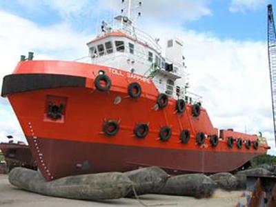 Cina 1.2m*10m airbag di Marine Ship Launching Airags Rubber di 6 strati in vendita