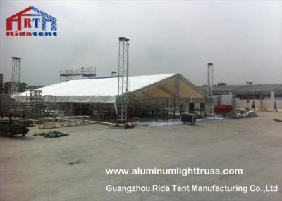 China 6082-T6 Aluminum Square / Triangular Truss System Spigot Connection TUV CE Marked for sale