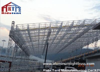 China Heavy Duty Aluminum Roof Truss System Non Toxic Durable PVC Roof Cover Fabric for sale