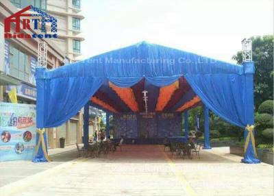 China Decorative Aluminium Light Truss , Black Silver Square Moving Head Truss for sale