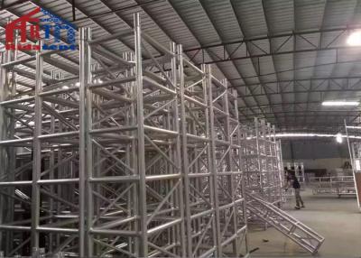 China Big Outdoor Aluminum Light Truss System 400mm*400mm Size For Wedding Party for sale