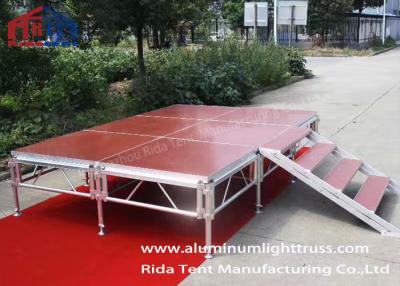 China Events Used Square Aluminum Stage Truss Spigot Durable 6082-T6 350mm for sale