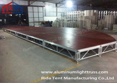 China Light Weight Lighting Truss Stage / Concert Aluminum Stage Frame Truss for sale