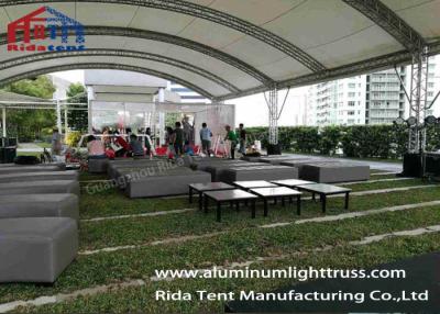 China High Hardness Aluminum Light Truss 520 X 760mm For Large Performances for sale