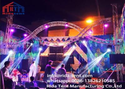 China Waterproof Durable Aluminum Light Truss For Outdoor Event 500x500 MM for sale